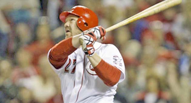 Rolen’s clutch hit lifts Reds to win - The Tribune | The Tribune