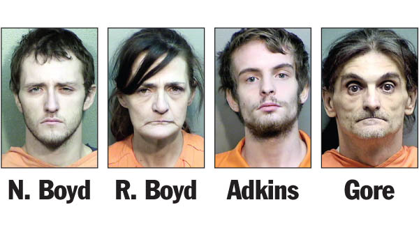 4 arrested in alleged meth lab bust | The Tribune