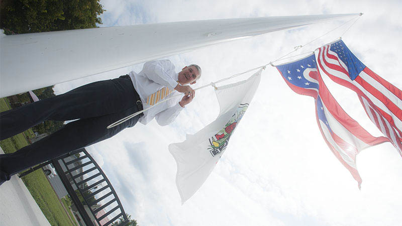 Flag project completed with donations - The Tribune | The Tribune