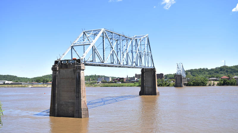 Old Ironton-Russell bridge is coming down - The Tribune | The Tribune