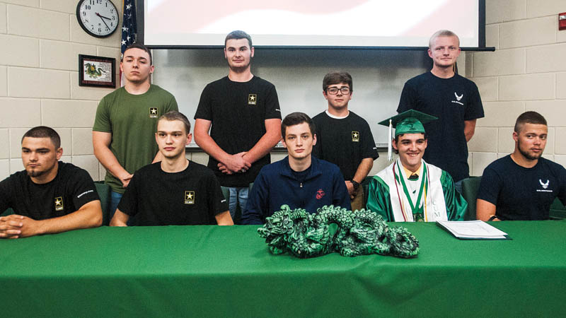 Fairland students enlist | The Tribune