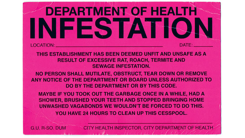 Prank stickers scare residents | The Tribune