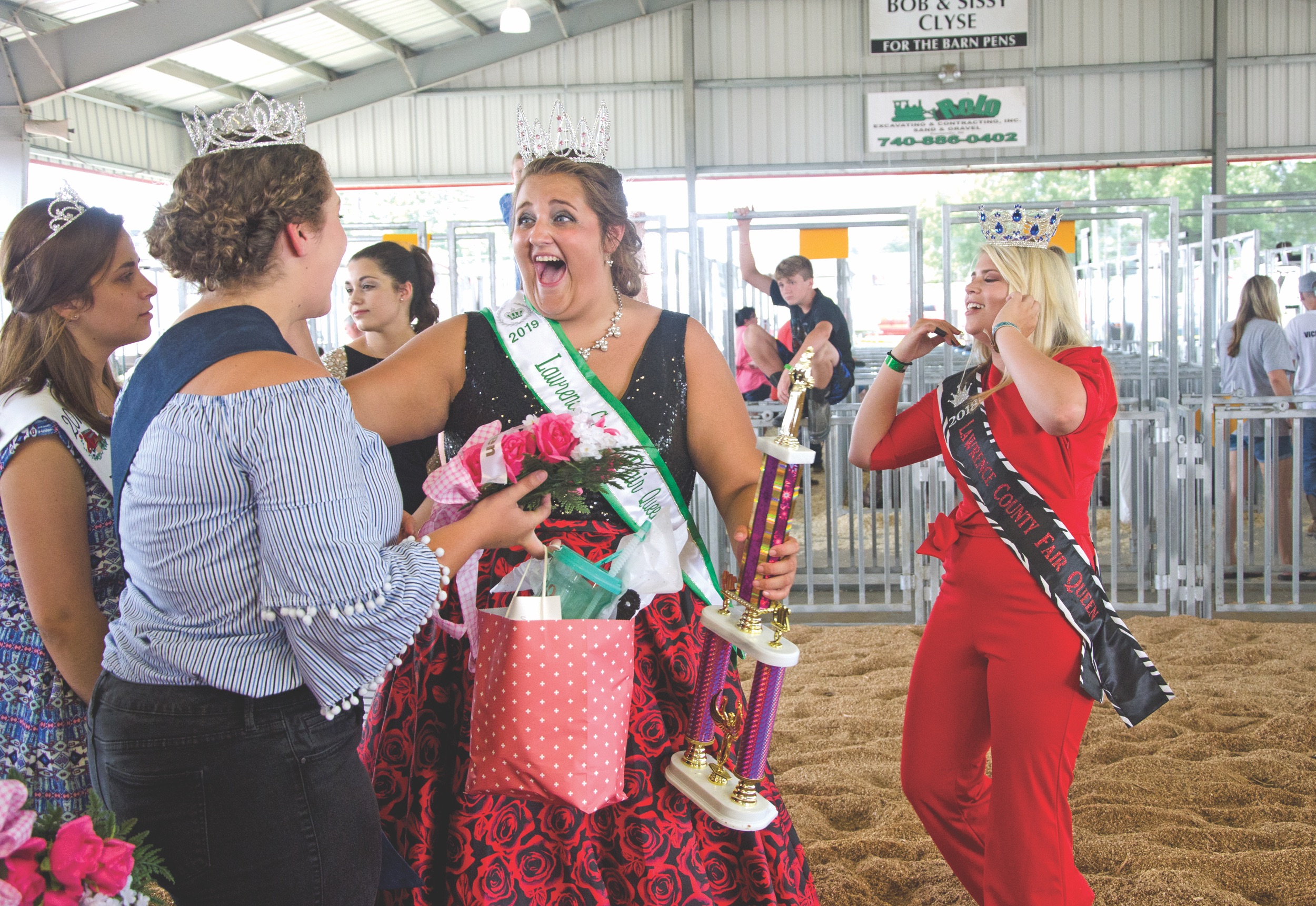 Fair queen, princess named: Symmes Valley teens Morgan Klaiber, Brea ...