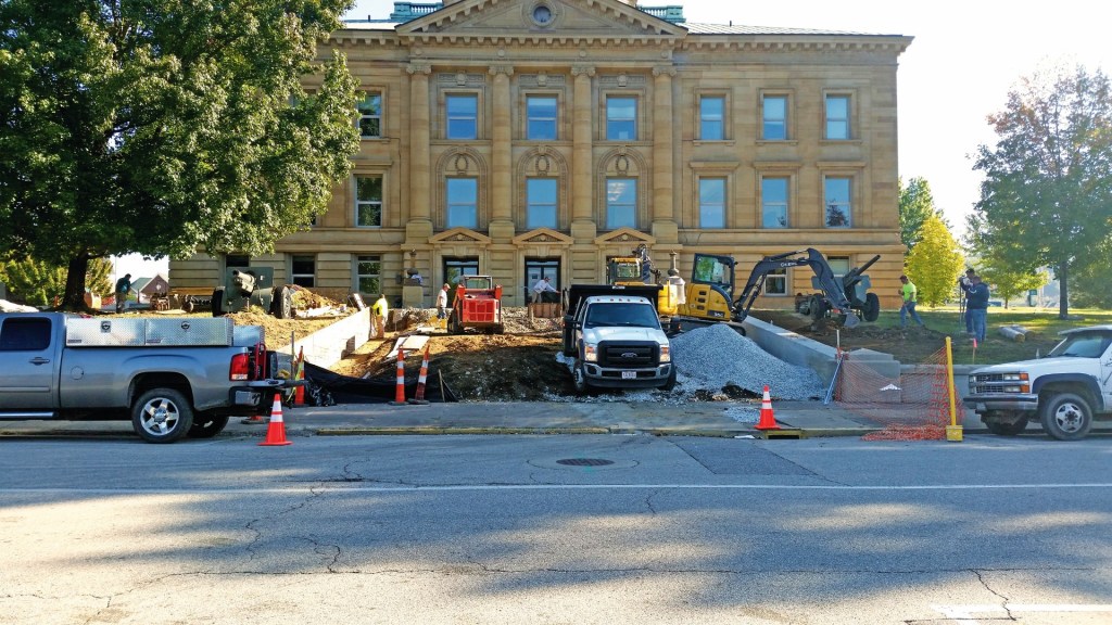 Step by step by step: Courthouse getting new steps, handicap-accessible ...