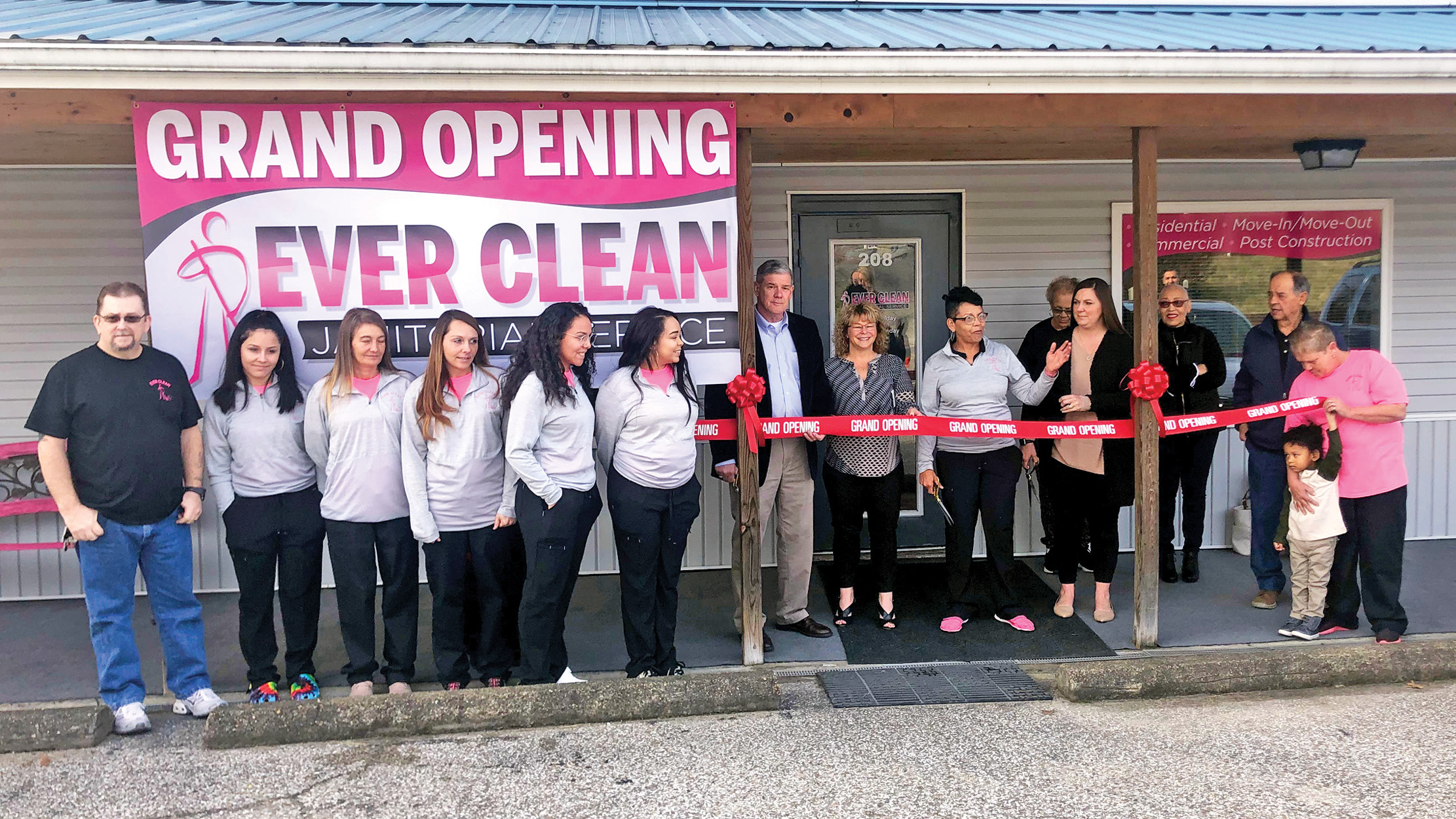 Janitorial company hosts grand opening - The Tribune | The Tribune