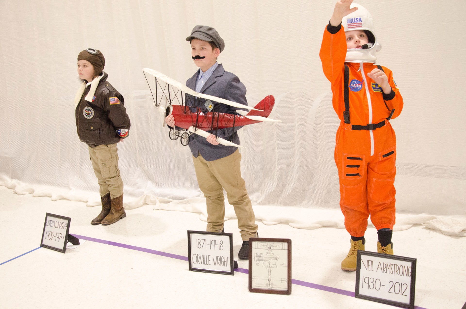 History on display: Burlington students create Living Wax Museum | The ...