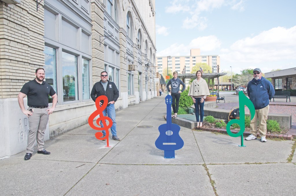 Bike racks installed at Rotary Fountain | The Tribune
