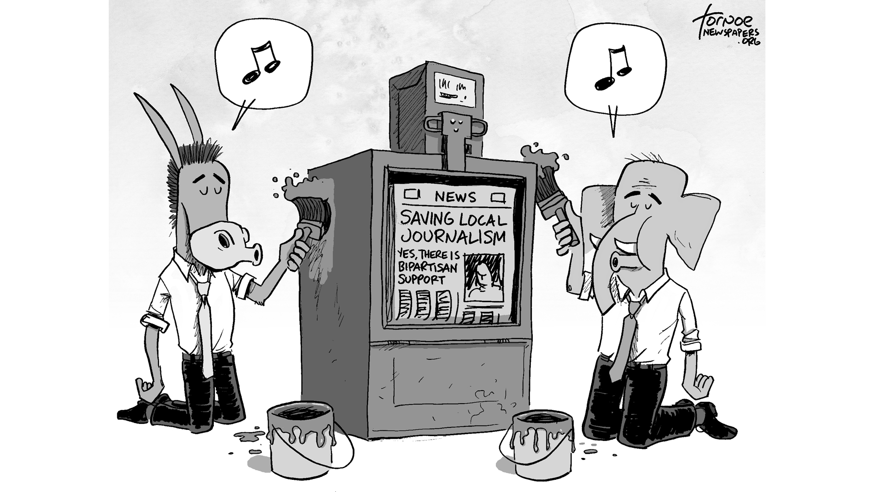 Dean Ridings: Saving local journalism is a bipartisan cause | The Tribune