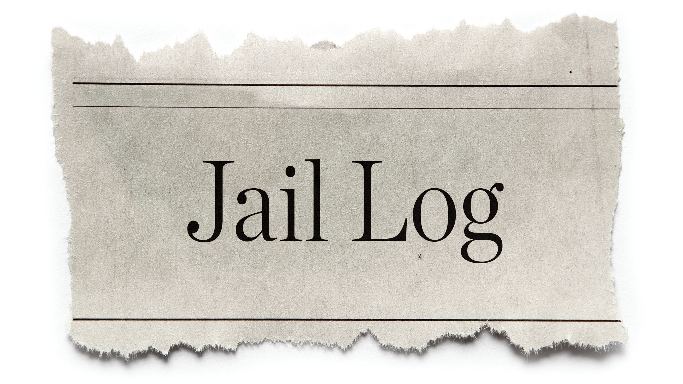 Jail Log | The Tribune