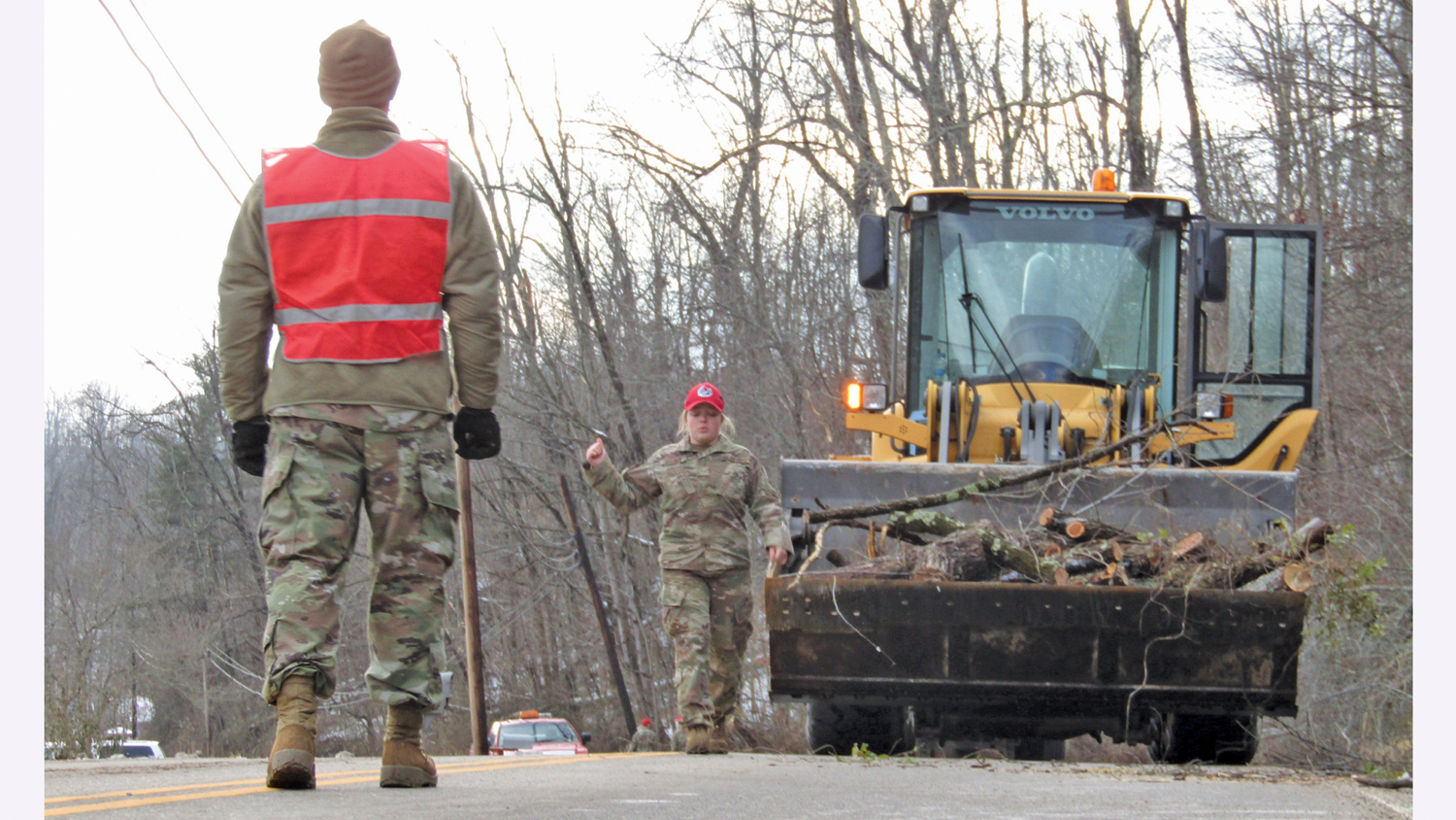 Guard assisting county in clean up from three winter storms | The Tribune