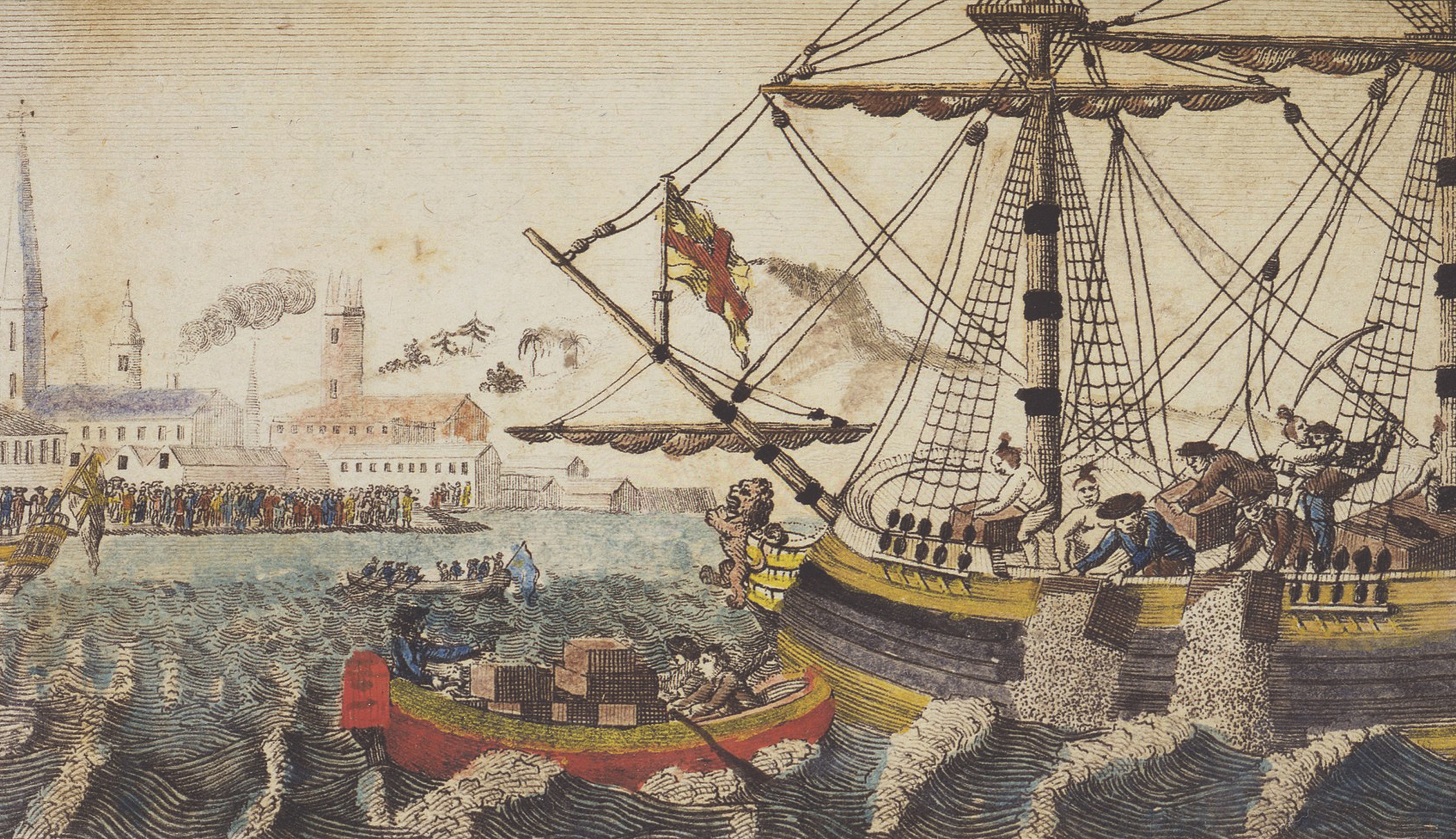 HISTORY LESSON: December 1773 – Boston Tea Party is a prelude to the ...