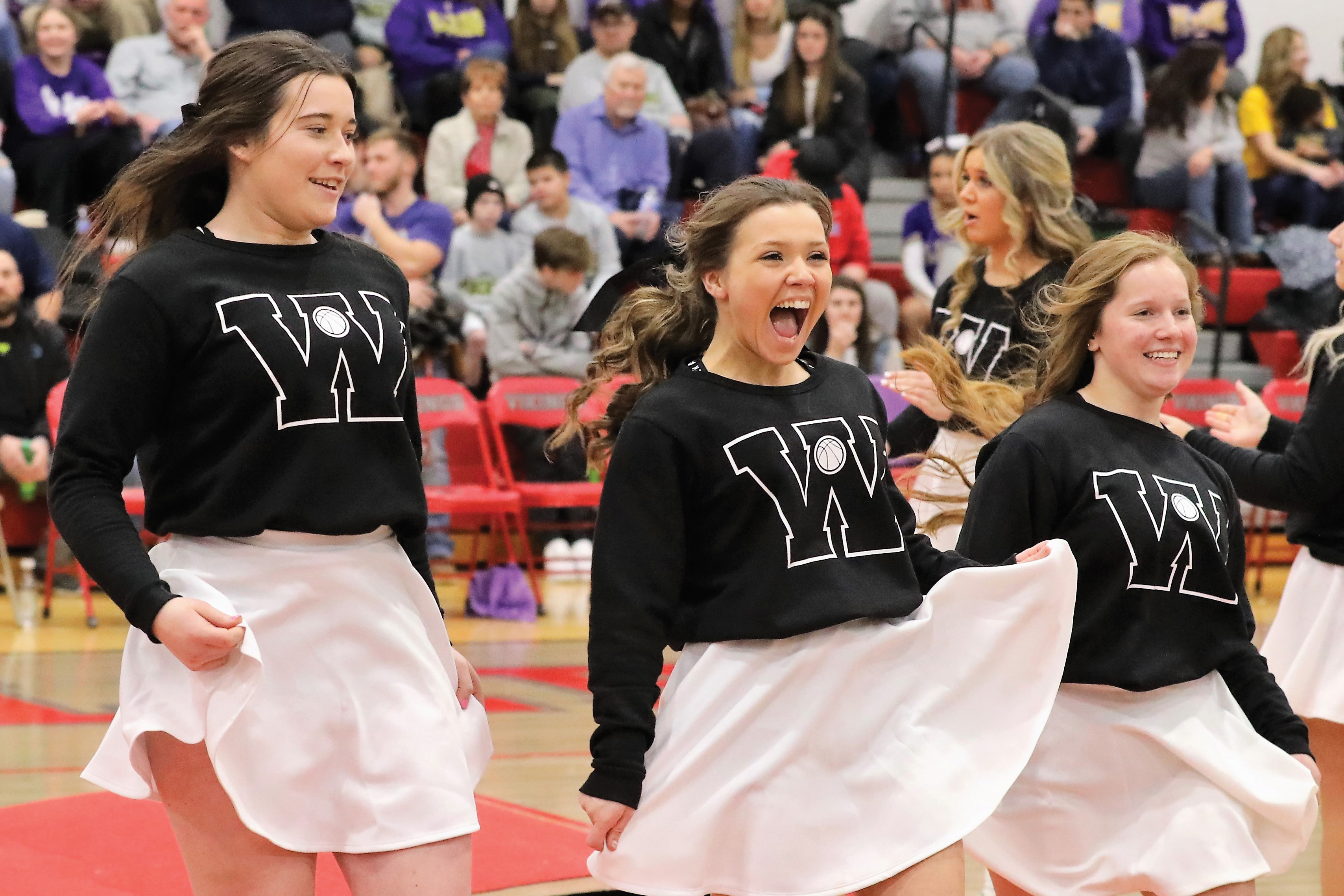 FOCUS: Cheerleaders, student sections bring the spirit to basketball ...