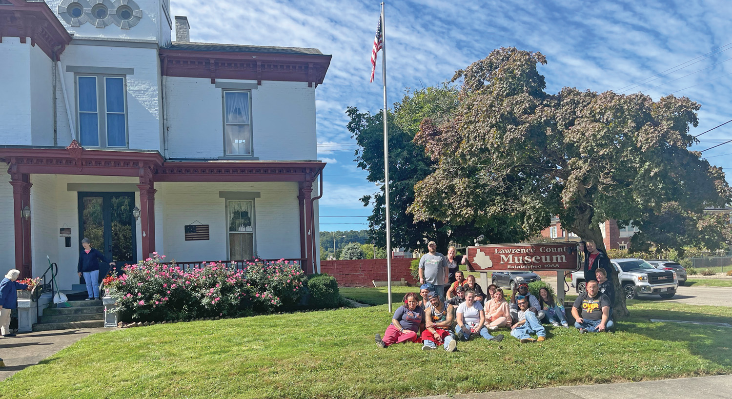 Museum grounds gets clean up from Bethesda | The Tribune