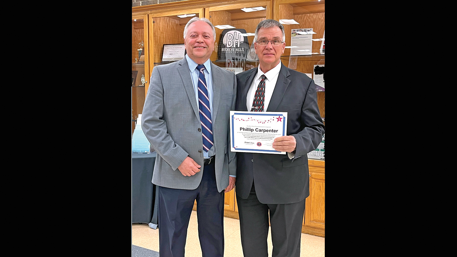 Carpenter honored by OSBA | The Tribune