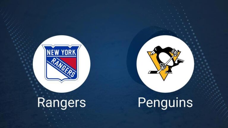 How to Pick the Rangers vs. Penguins Game with Odds, Spread, Betting ...