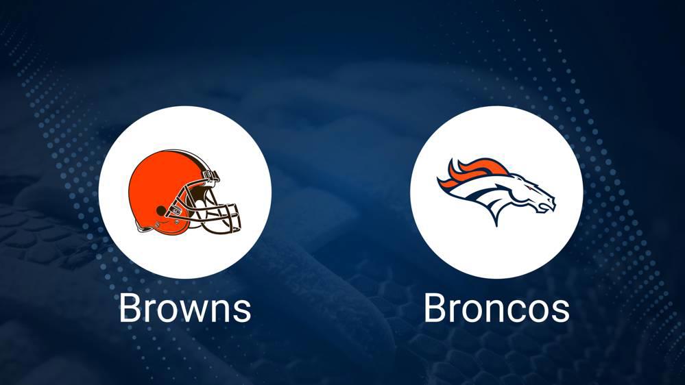 Browns vs. Broncos Predictions & Picks: Odds, Moneyline, Spread ...
