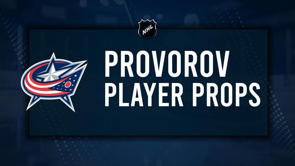 Ivan Provorov Player Prop Bets for the Blue Jackets vs. Flames Game ...