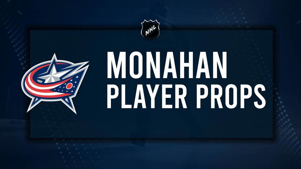 Sean Monahan Player Prop Bets for the Blue Jackets vs. Oilers Game ...