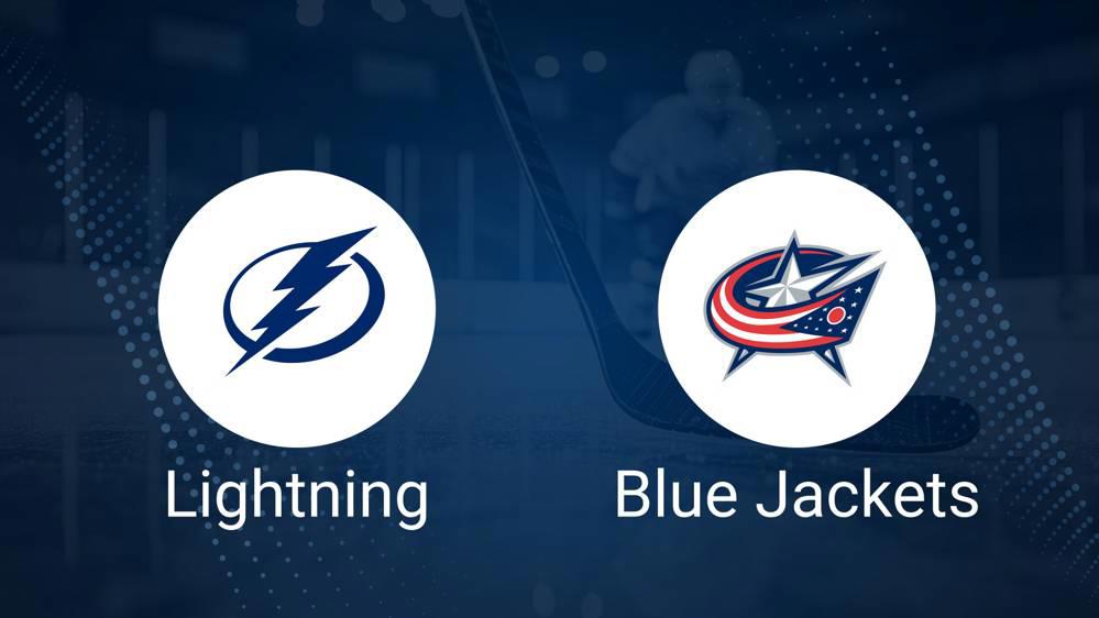 Where to Watch Tampa Bay Lightning vs. Columbus Blue Jackets on TV or ...