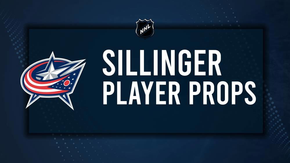 Cole Sillinger Player Prop Bets for the Blue Jackets vs. Flyers Game ...