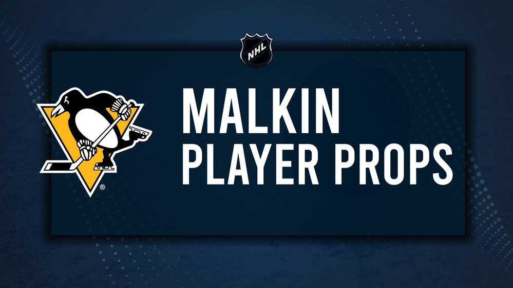 Evgeni Malkin Player Prop Bets for the Penguins vs. Maple Leafs Game ...